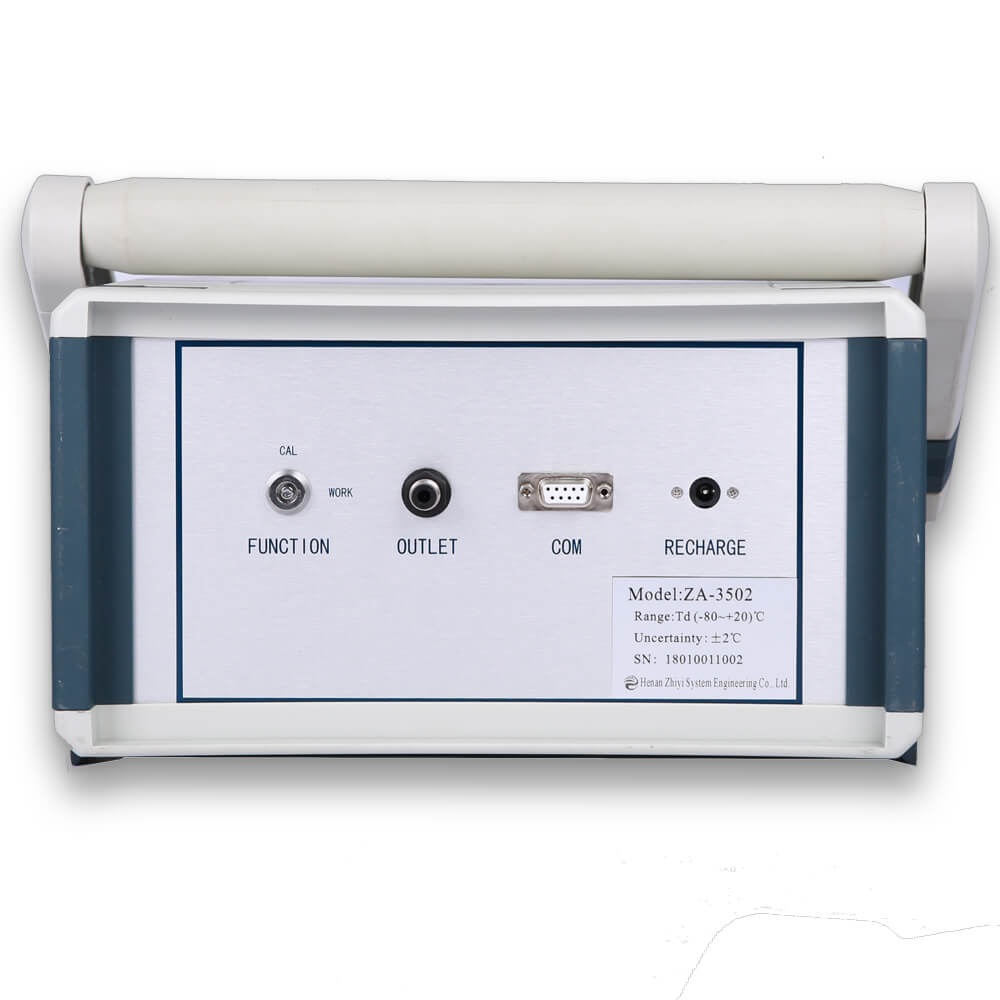 ZA-3502 Portable Dew Point Meter – SF6China